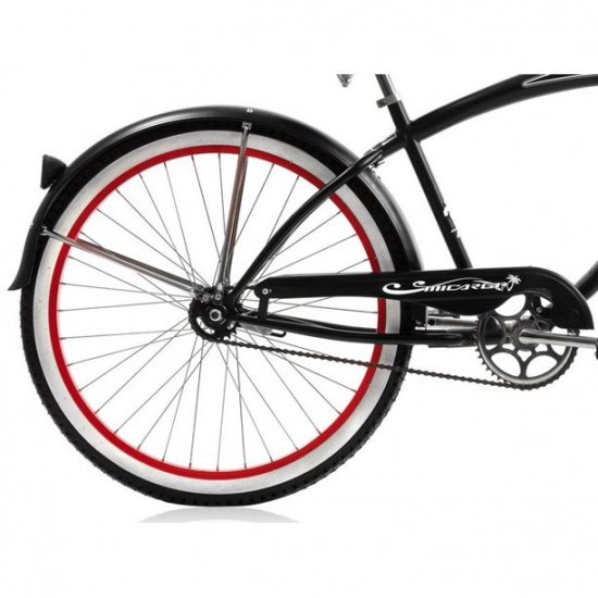 Micargi ROVER GX 26 Beach Cruiser Coaster Brake Single Speed Stainless ...